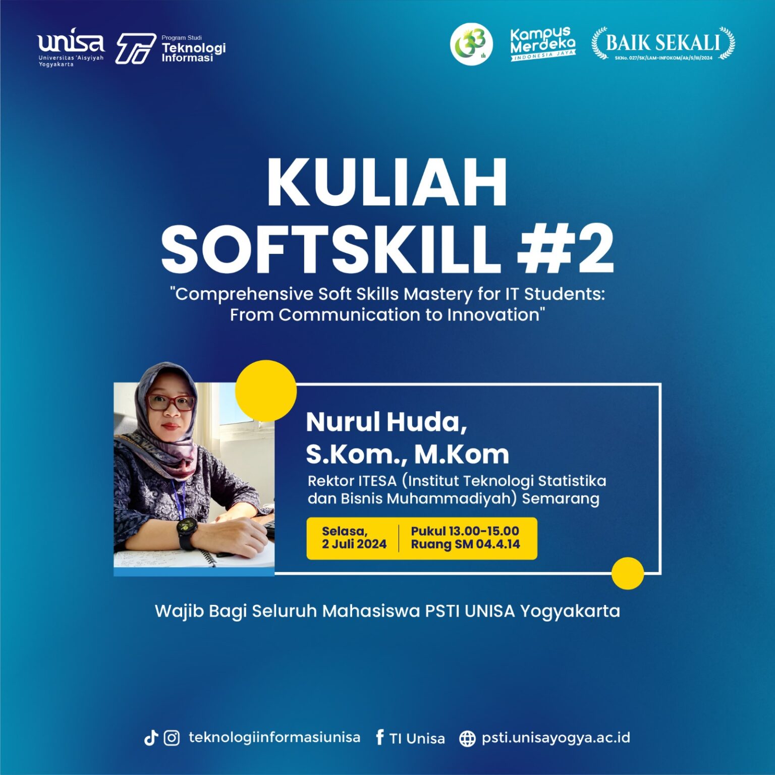 Program Studi Teknologi Informasi – Teknologi Informasi